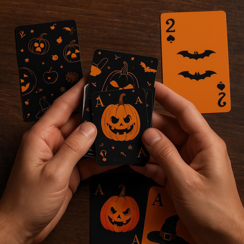 Halloween Playing Cards: Spooky Skeleton Poker Deck - Etsy