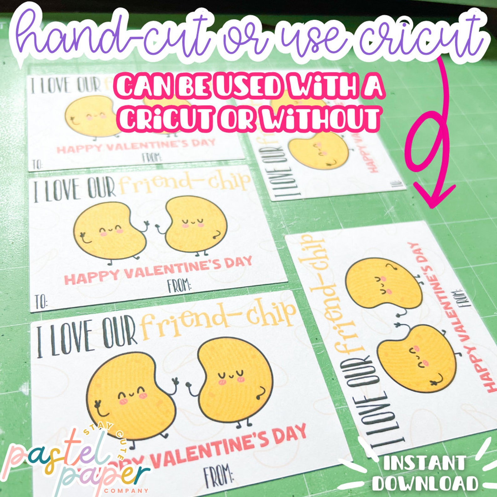 Valentine Printable Cards | Class Valentine Card Printable | Printable ...