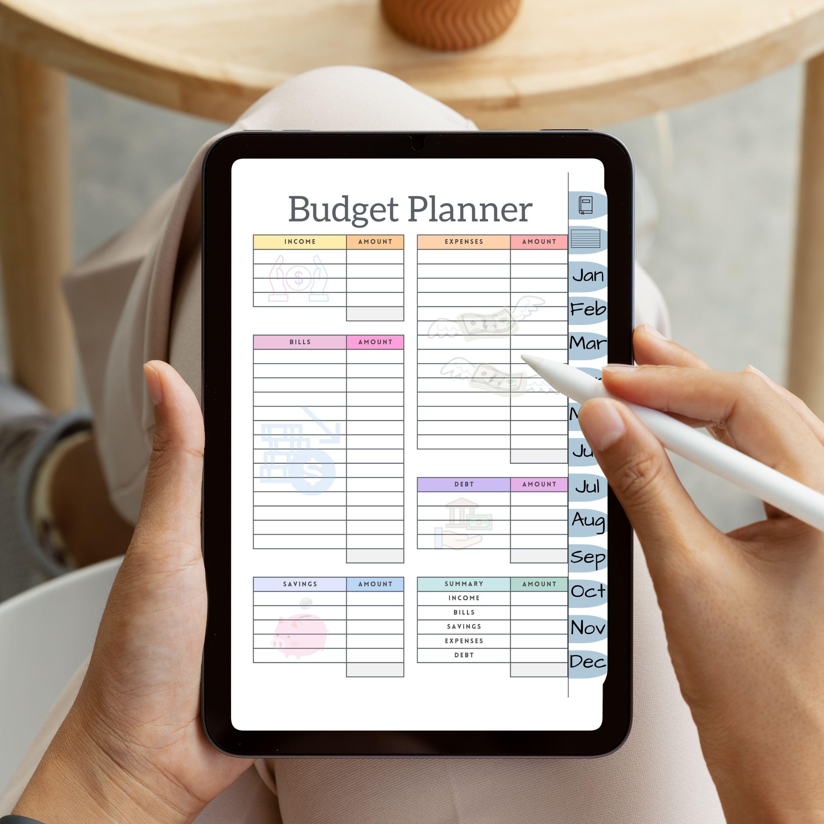 Digital Hyperlinked Home Management Binder Digital Household Life ...