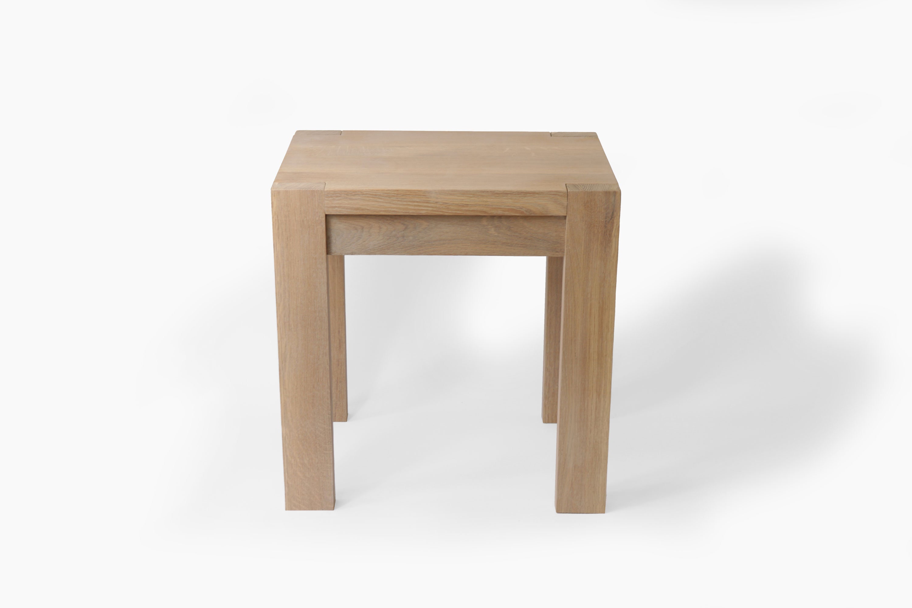 Parsons Side Table | Solid White Oak End Table | Customizable - Etsy