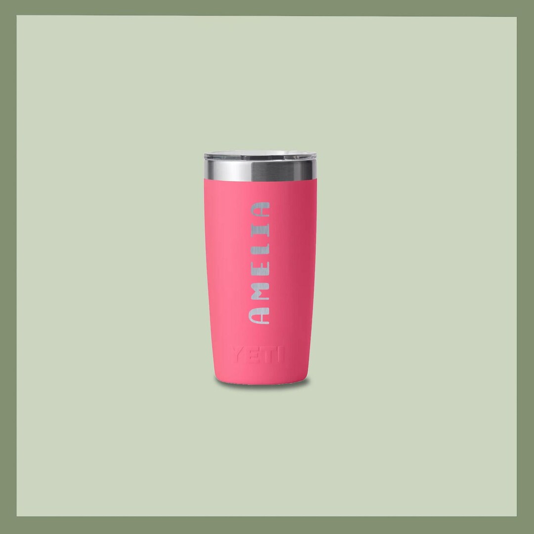 Personalized Yeti Rambler 10oz - Custom Laser Engraved - Etsy