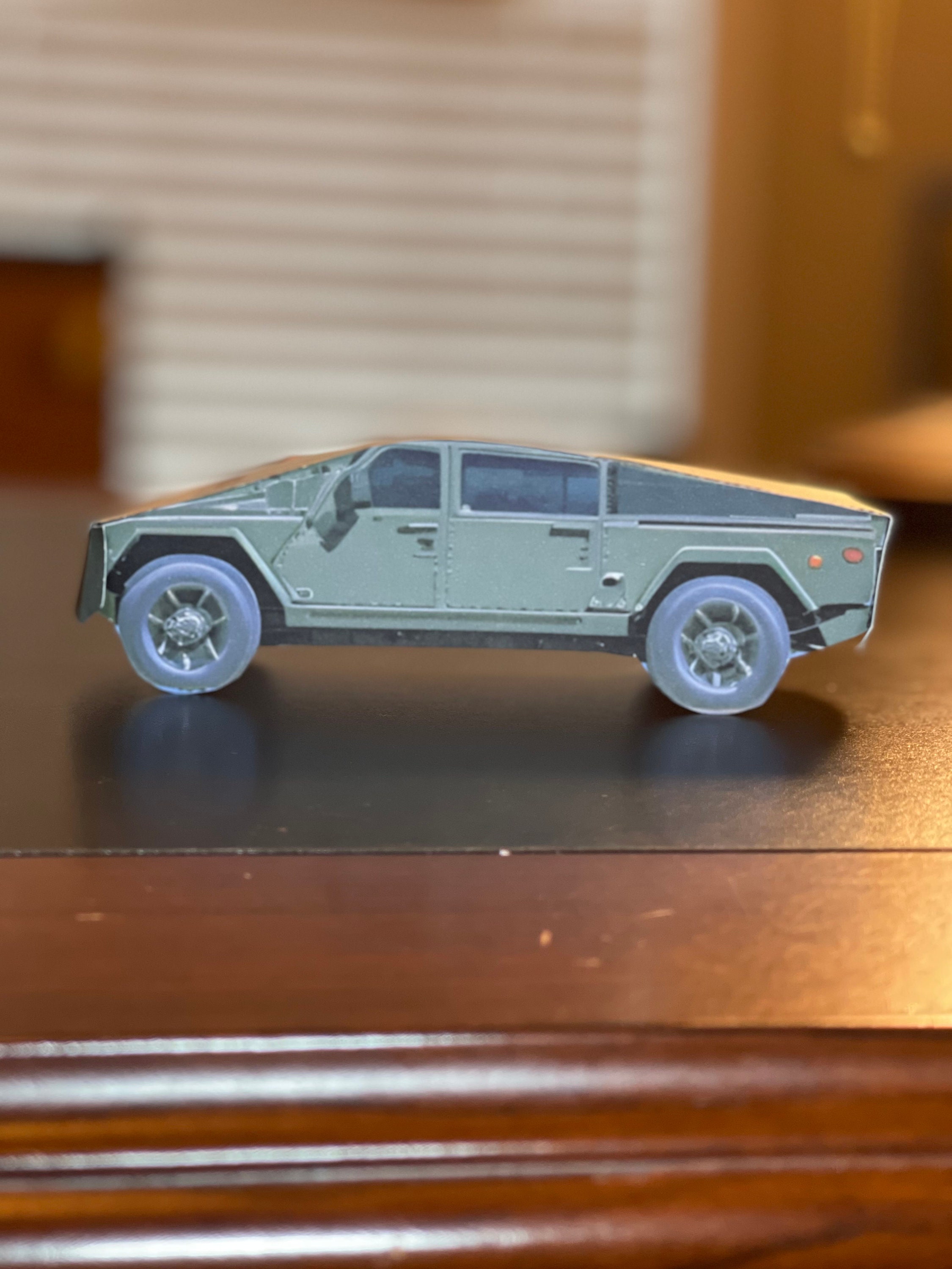 Cybertruck Papercraft 5 Pack With Unique AI Themes Paper Art Toys ...