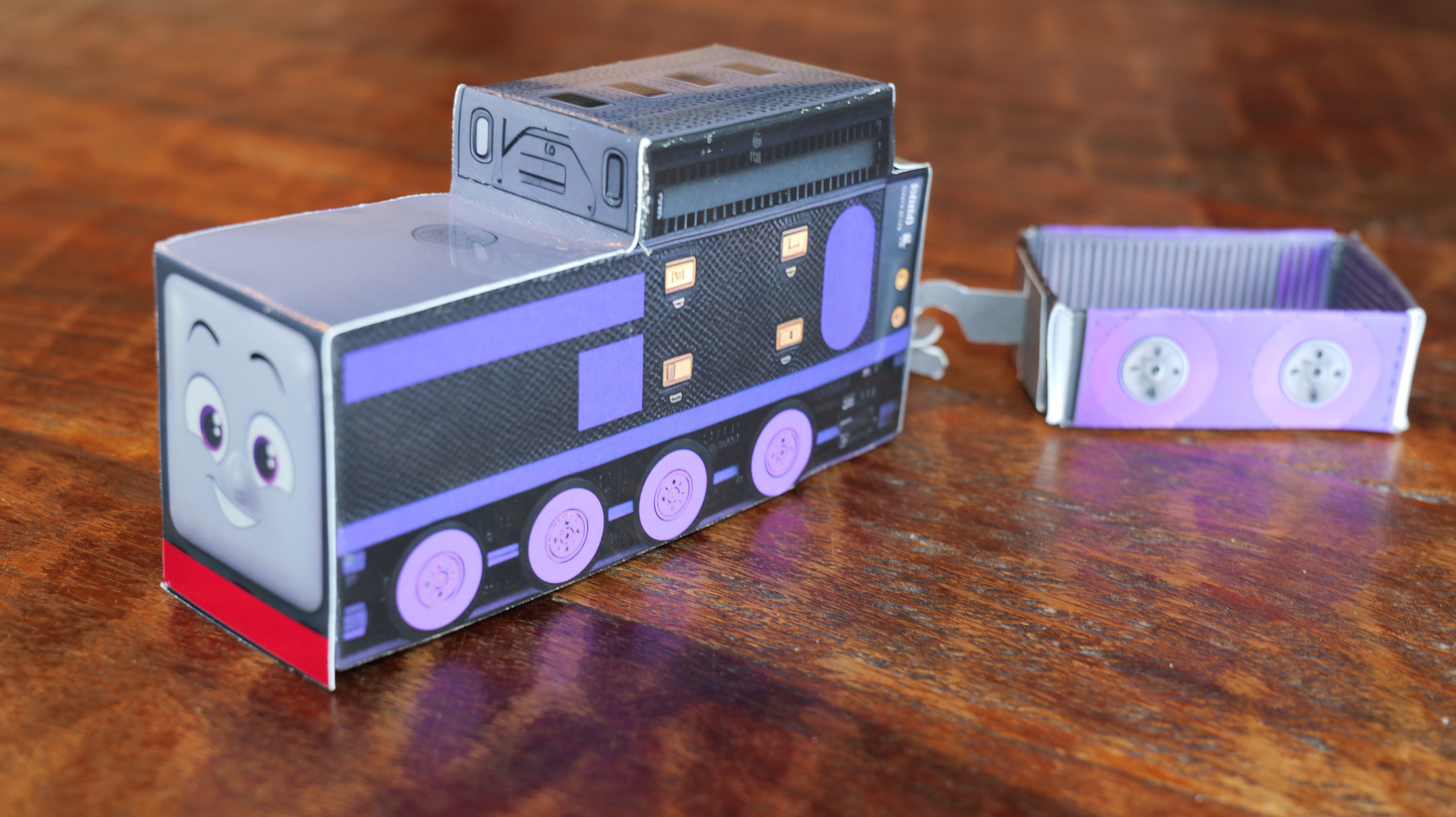 Thomas and Friends ALL Engines Go Papercraft (5 Pack With Wagons) With ...