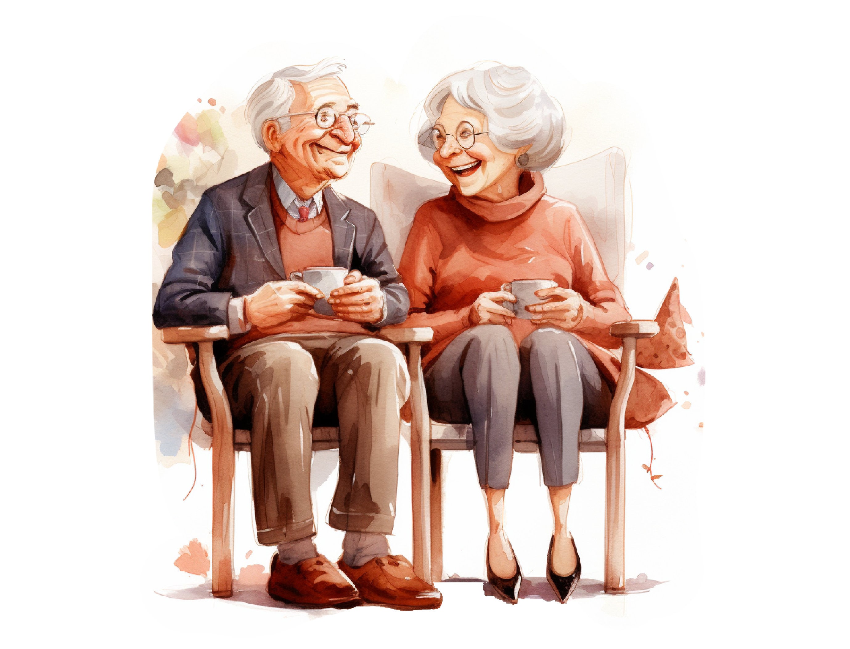 Old Love, Couple, Old, Old Couple, Life Partner, Old People Clipart ...