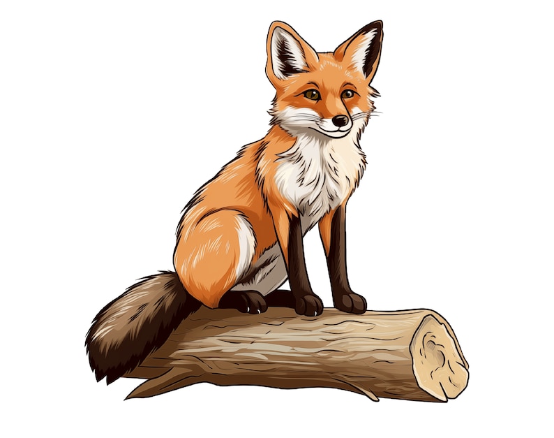 Fox Clipart, Forest Animals,fox, Png, Woodland Creatures,red Fox ...