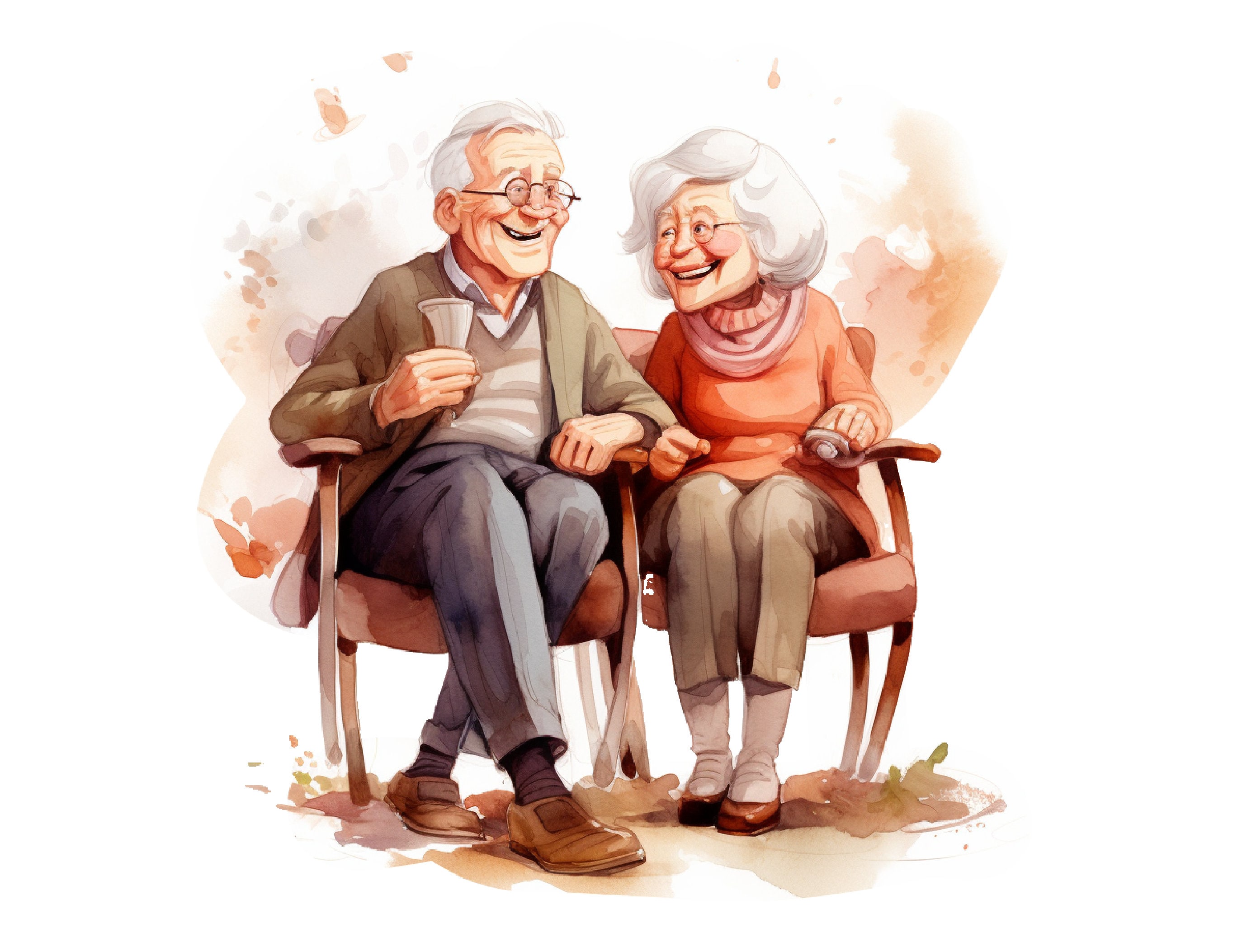 Old Love, Couple, Old, Old Couple, Life Partner, Old People Clipart ...