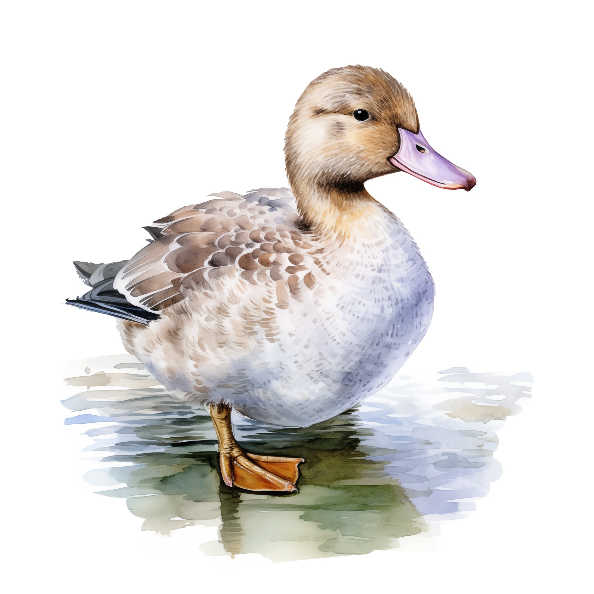 Duck, Clipart Duck, Clipart, Ducks, Watercolor, PNG - Etsy