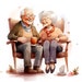 Old Love, Couple, Old, Old Couple, Life Partner, Old People Clipart ...