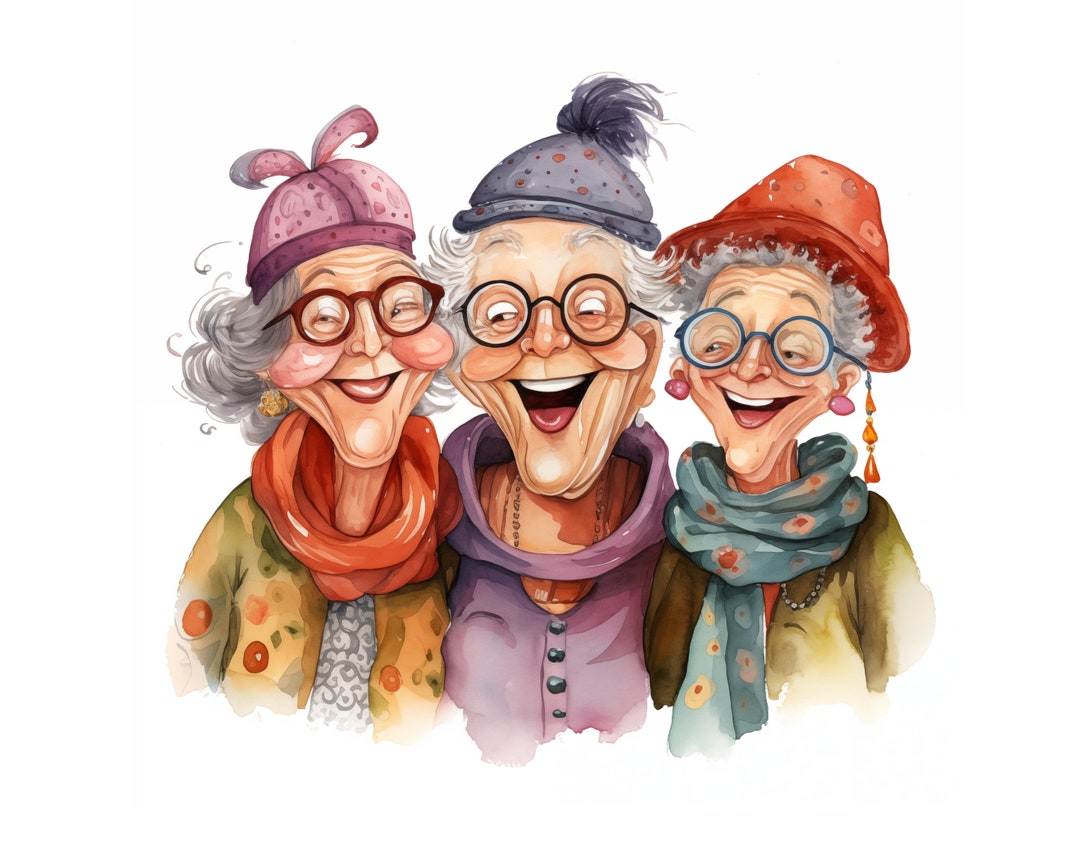 Crazy Old Ladies, Best Friends, Old Women, Silly, Crazy, Funny Old ...