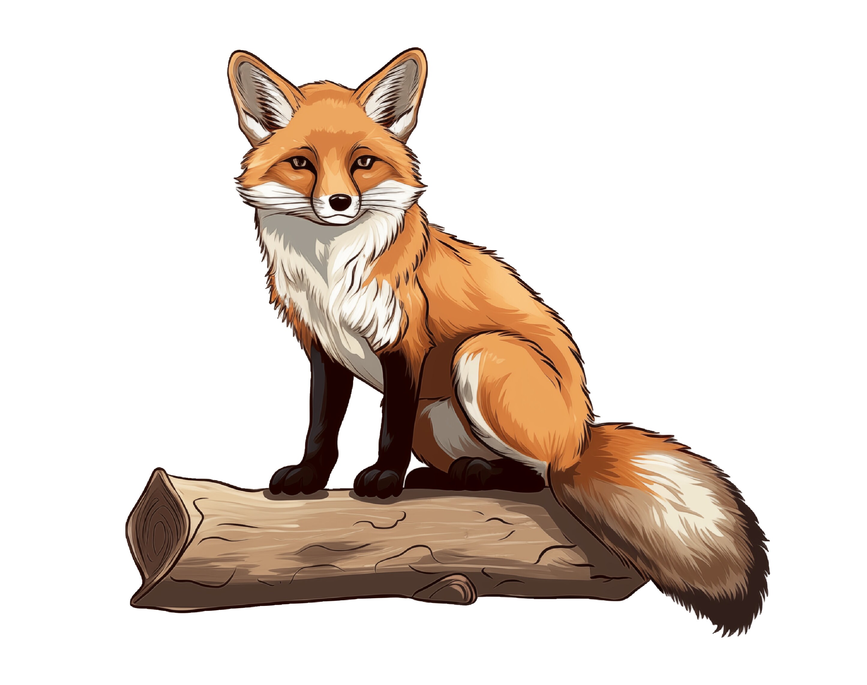 Fox Clipart, Forest Animals,fox, Png, Woodland Creatures,red Fox ...