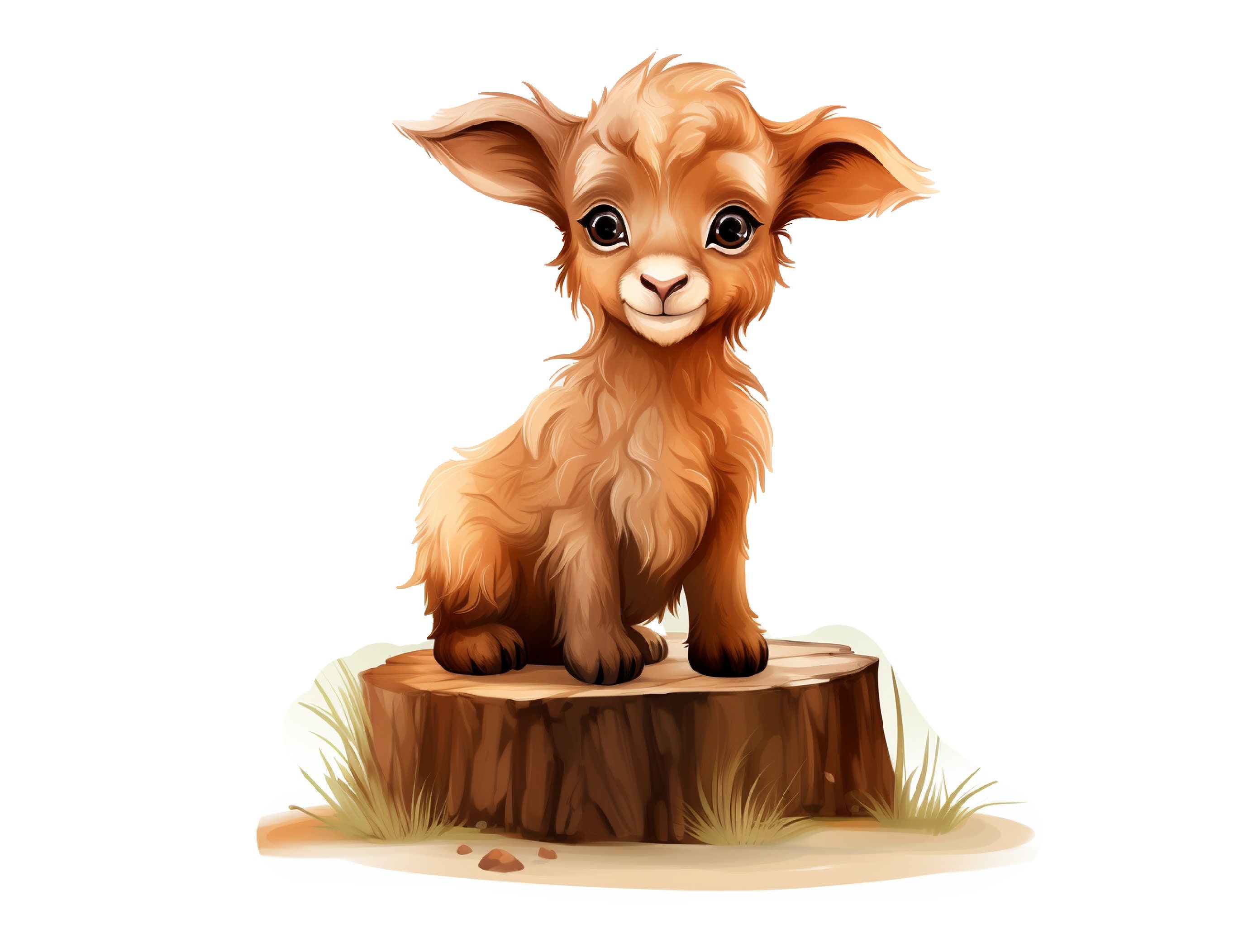 Baby Goats, Farm Animals, Goat Clipart, Farm Clipart, PNG Clipart - Etsy