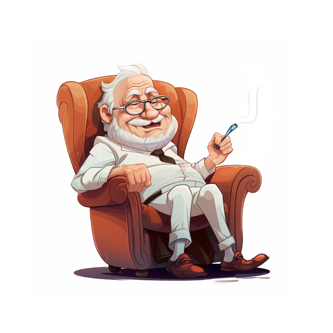 Old Men in Recliner, Grandparent, Grandpa, Sitting in Recliner, Grumpy ...