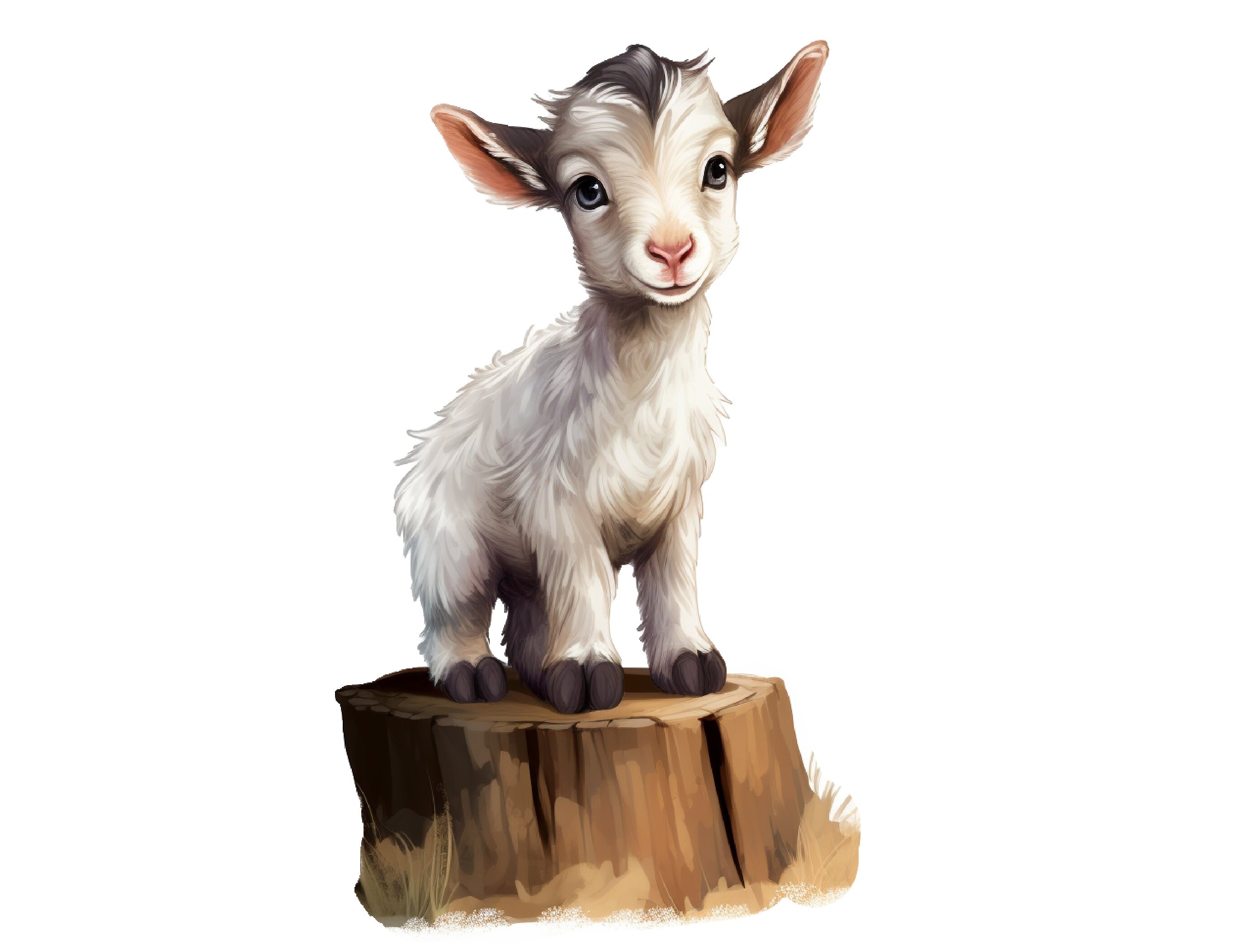 Baby Goats, Farm Animals, Goat Clipart, Farm Clipart, PNG Clipart - Etsy