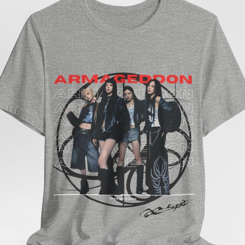Aespa Armageddon Shirt Armageddon Aespa Graphic Tee Aespa MY OOTD, Gift ...