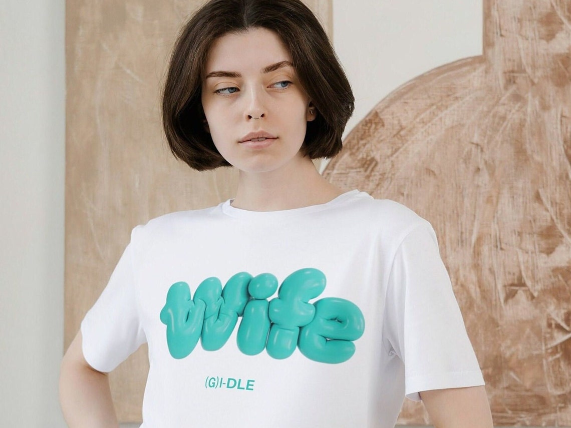 GIDLE T-shirt - (G)I-DLE Merch - (g)i-dle Wife New Song Tee - Kpop ...