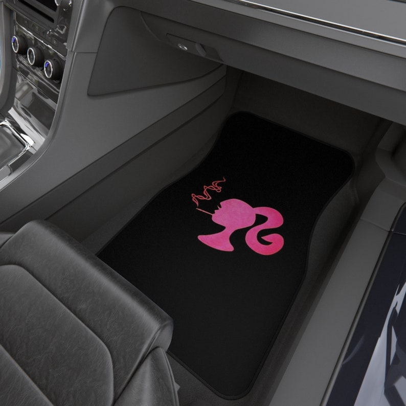Barbie Car Mat | Floor Mat | Barbie Car Decor | Girly Car Accessories ...