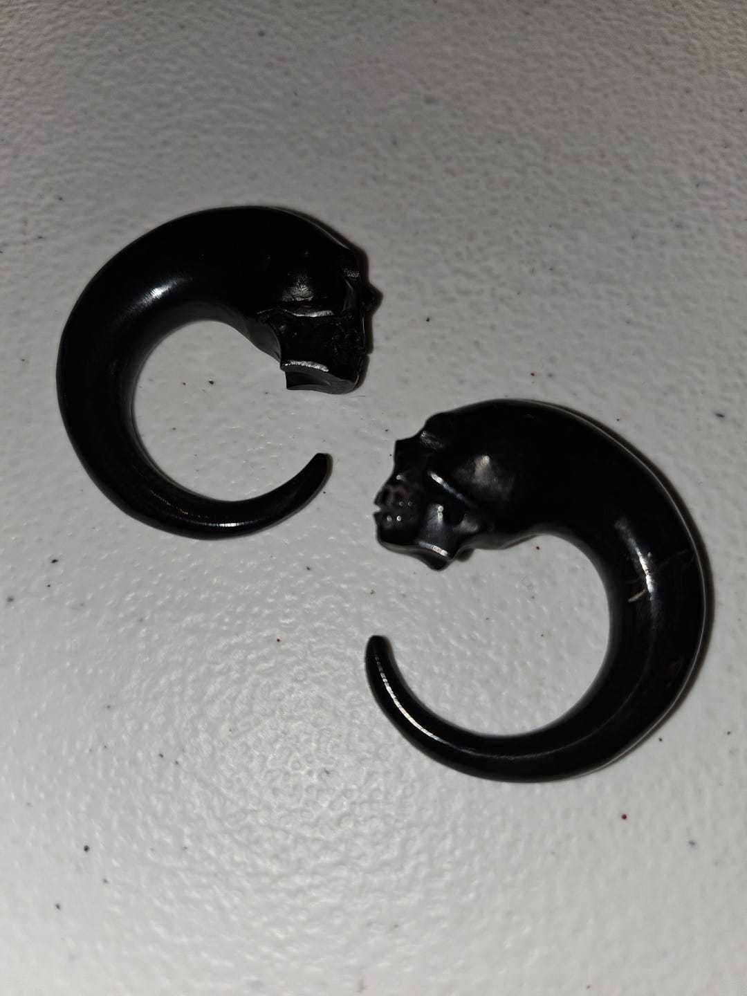 Bone Plugs Skull Spirals Organic "gauges" Size 00g - Etsy