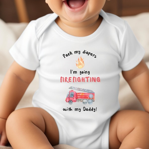 Firefighter Baby - Etsy