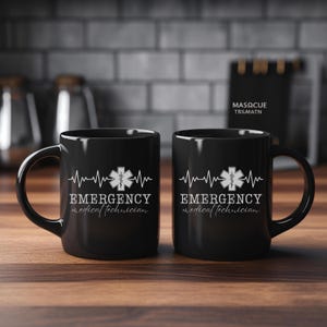 EMS First Responder Coffee Mug for Medic Ambulance Driver Paramedic ...