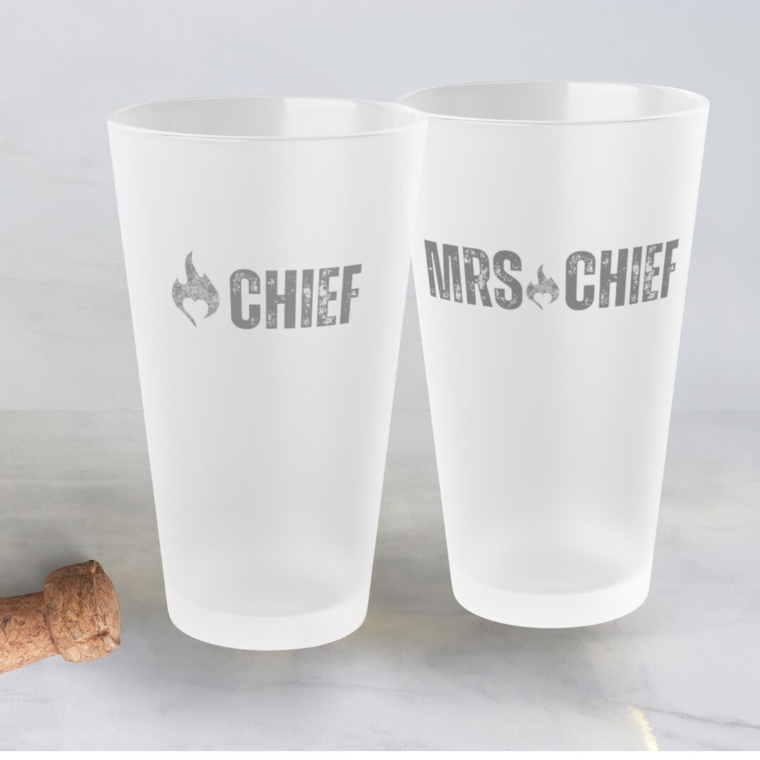 Matching Cup Set for Fire Chief Wife Gift Firefighter Chief Gift Fire ...