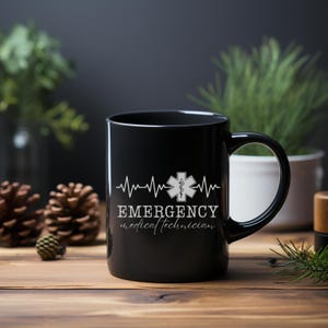 EMS First Responder Coffee Mug for Medic Ambulance Driver Paramedic ...