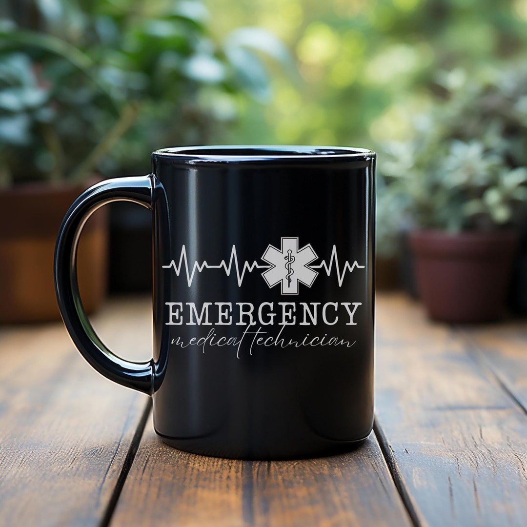 EMS First Responder Coffee Mug for Medic Ambulance Driver Paramedic ...