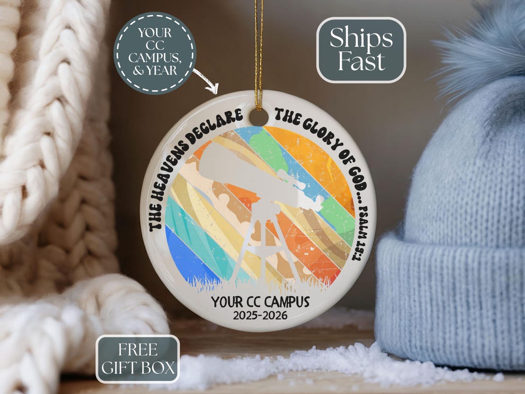 Retro Custom Classical Conversations Keepsake Ornament Personalized ...
