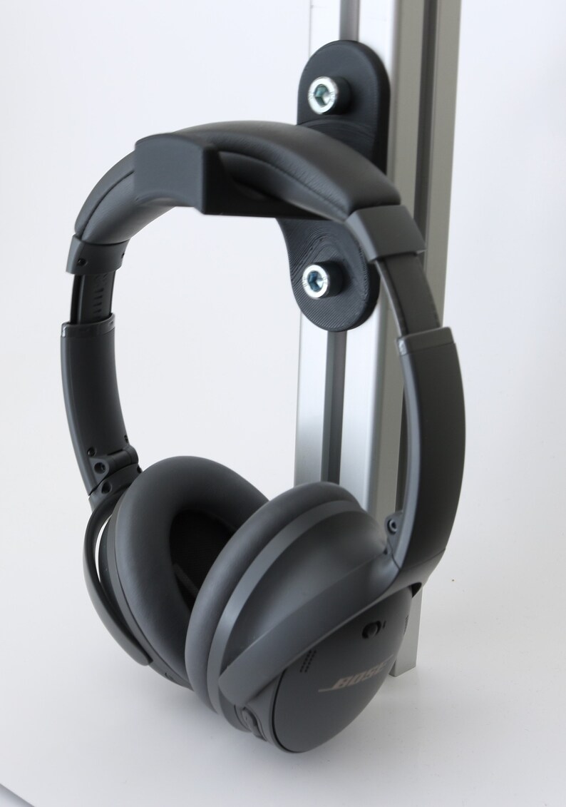 Headset Holder for Sim Racing | Headphone Stand for 8020 Profile Rig - Etsy