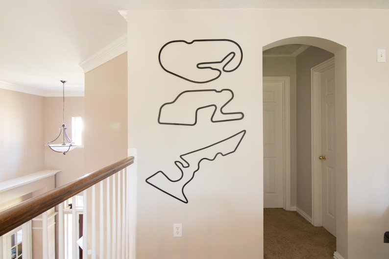 COTA Circuit of the Americas 3D Race Track Outline| F1 Race Track Wall ...