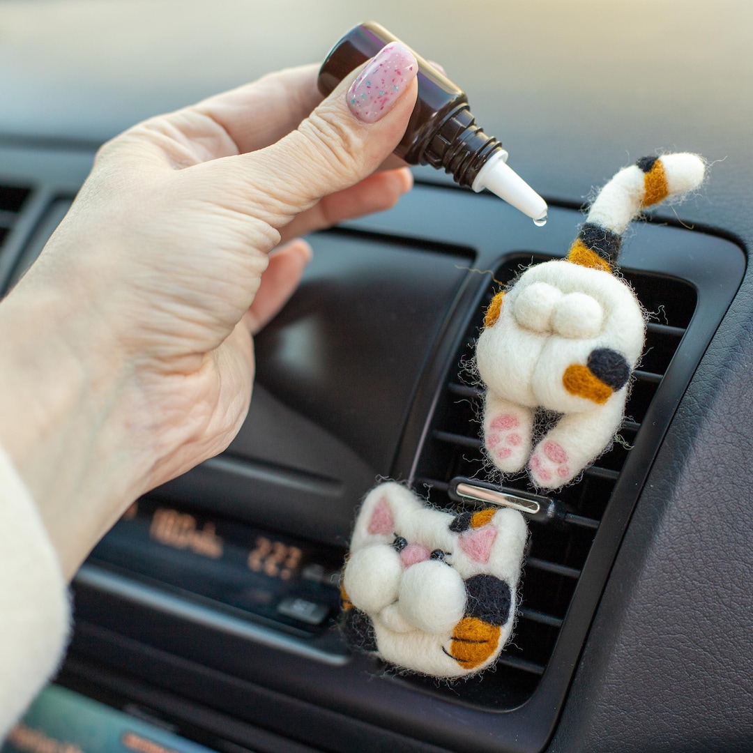 Felt Cat Butt Car Vent Clip - Cute Essential Oil Diffuser - Etsy
