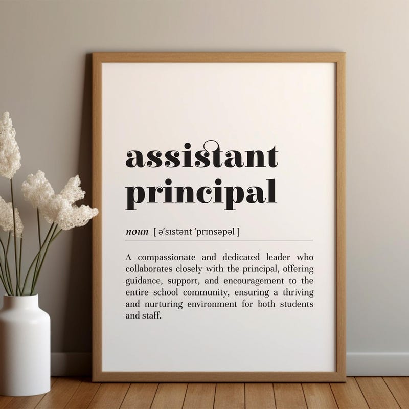 Principal Appreciation Posters - Etsy