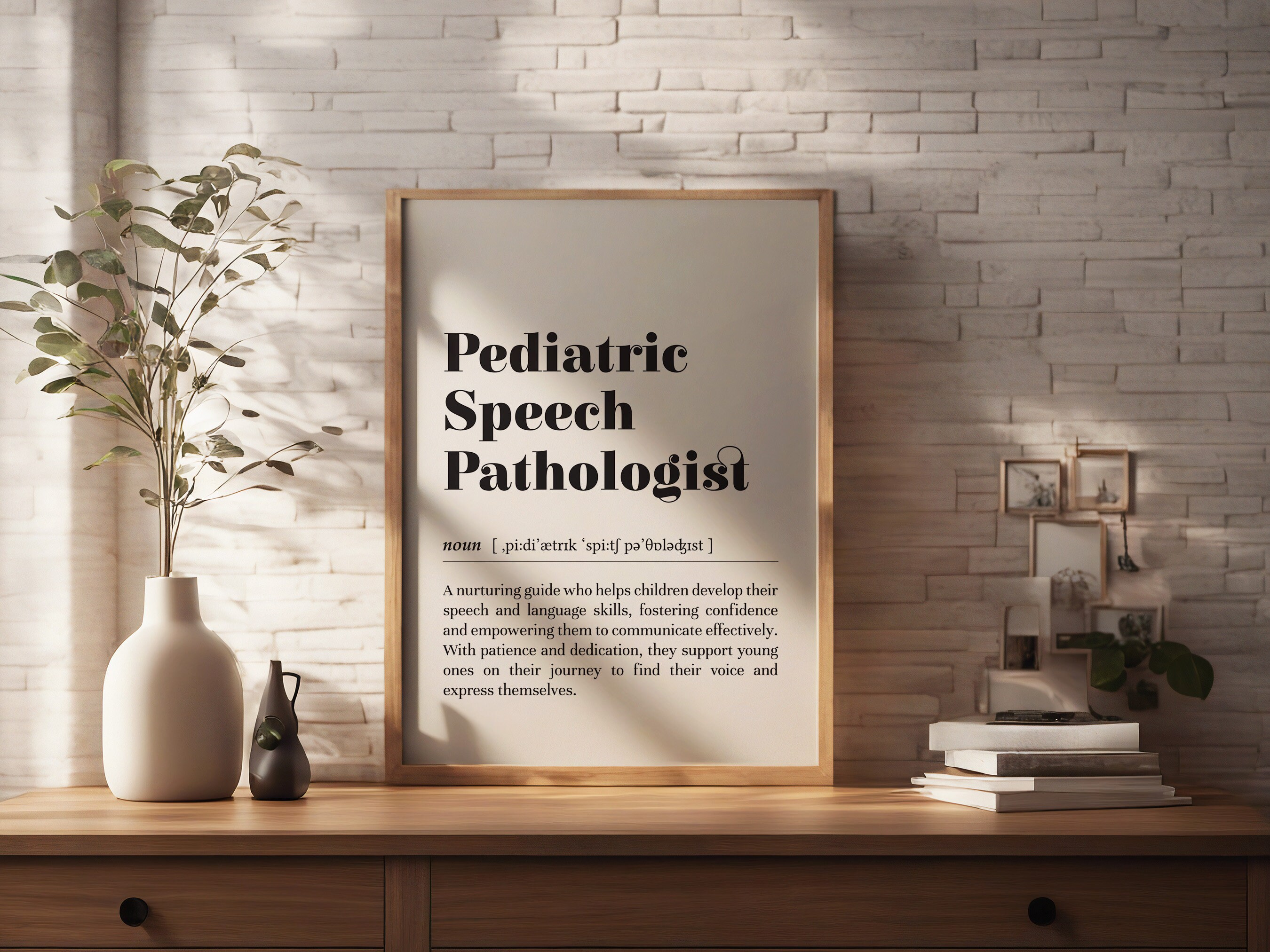 Pediatric Speech Pathologist Definition Print/instant Download/gift for Teacher/teacher ...