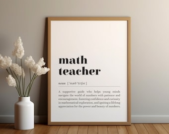 Teacher Poster - Etsy