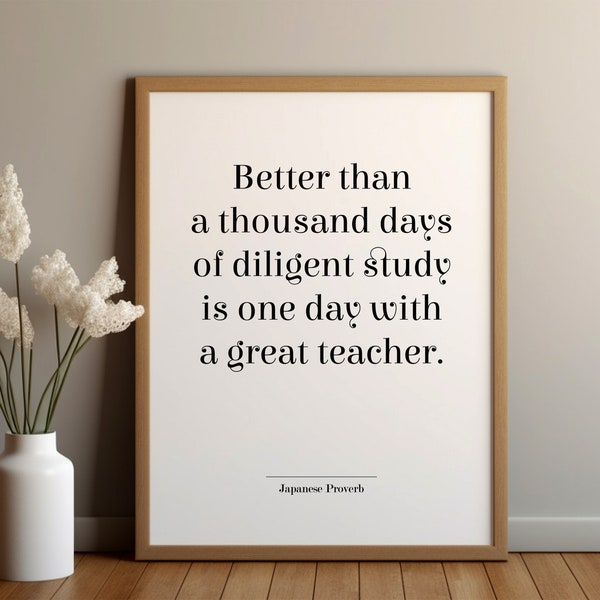 Japanese Proverb - Etsy