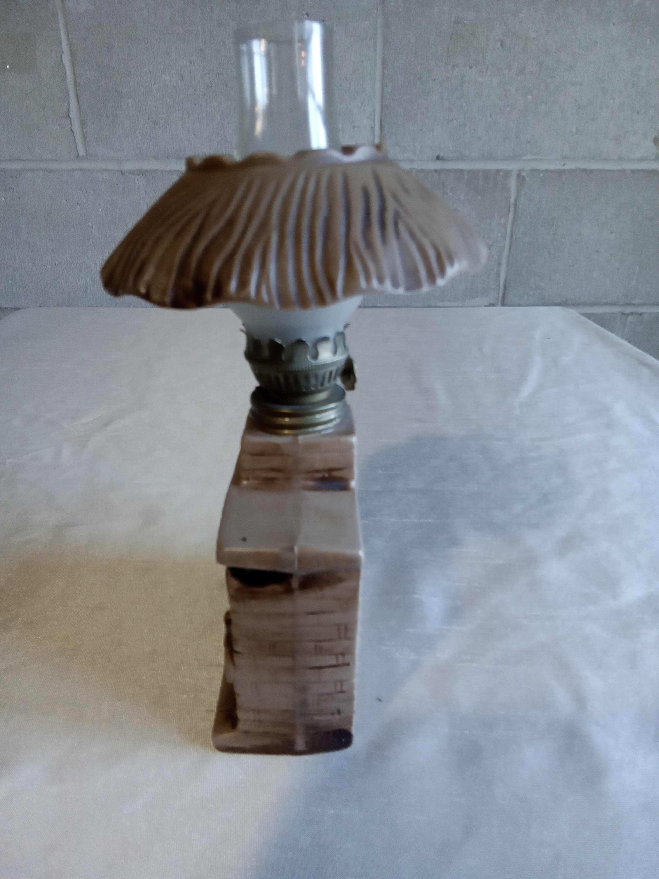 Vintage Enesco Fireplace Oil Lamp Lantern - Etsy