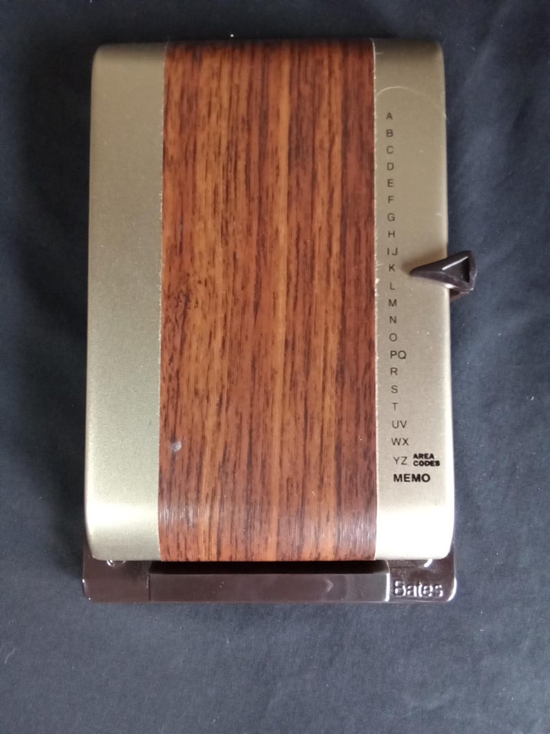 Vintage GBC Bates List Finder Vintage Address Book - Etsy