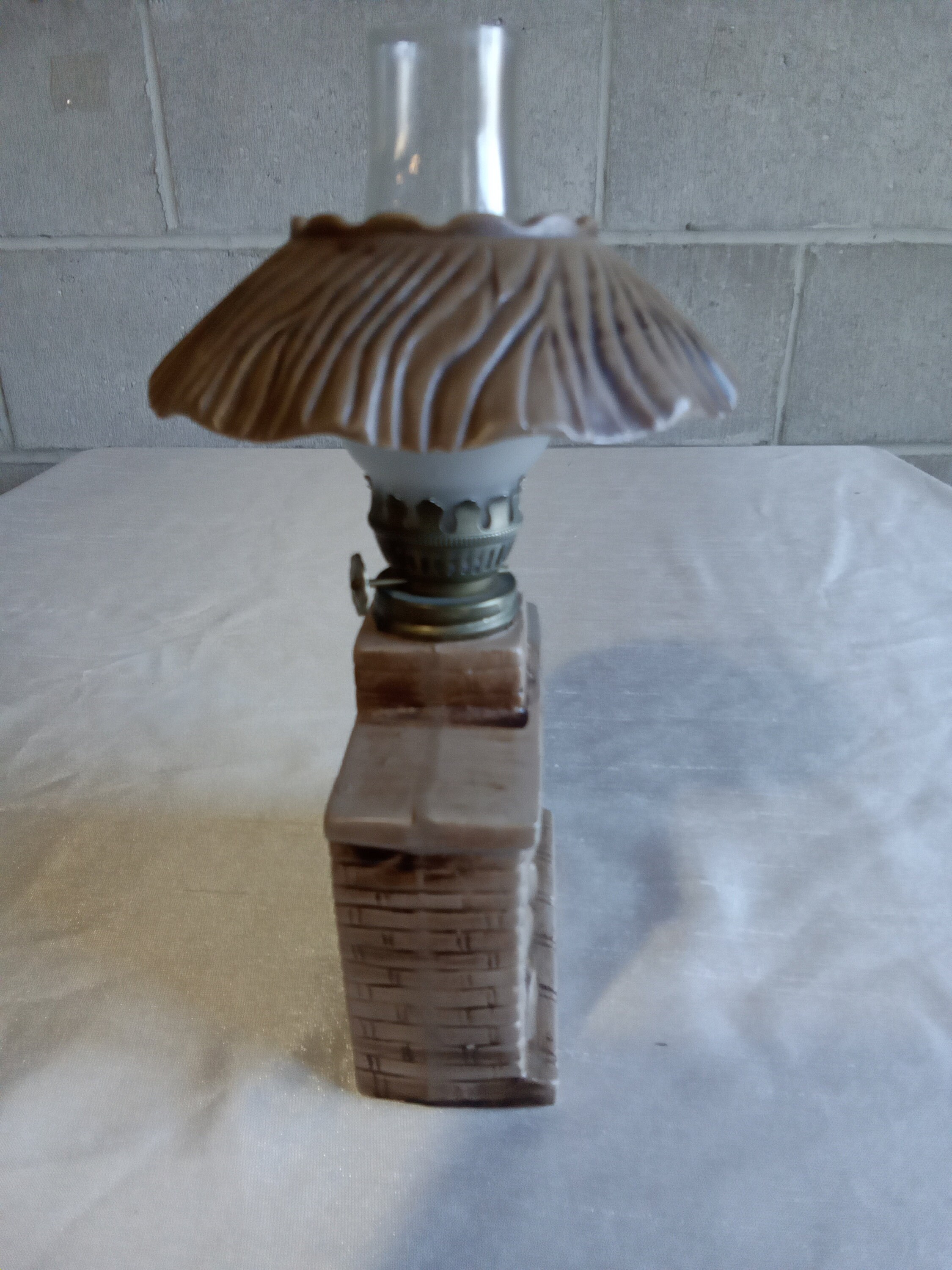 Vintage Enesco Fireplace Oil Lamp Lantern - Etsy