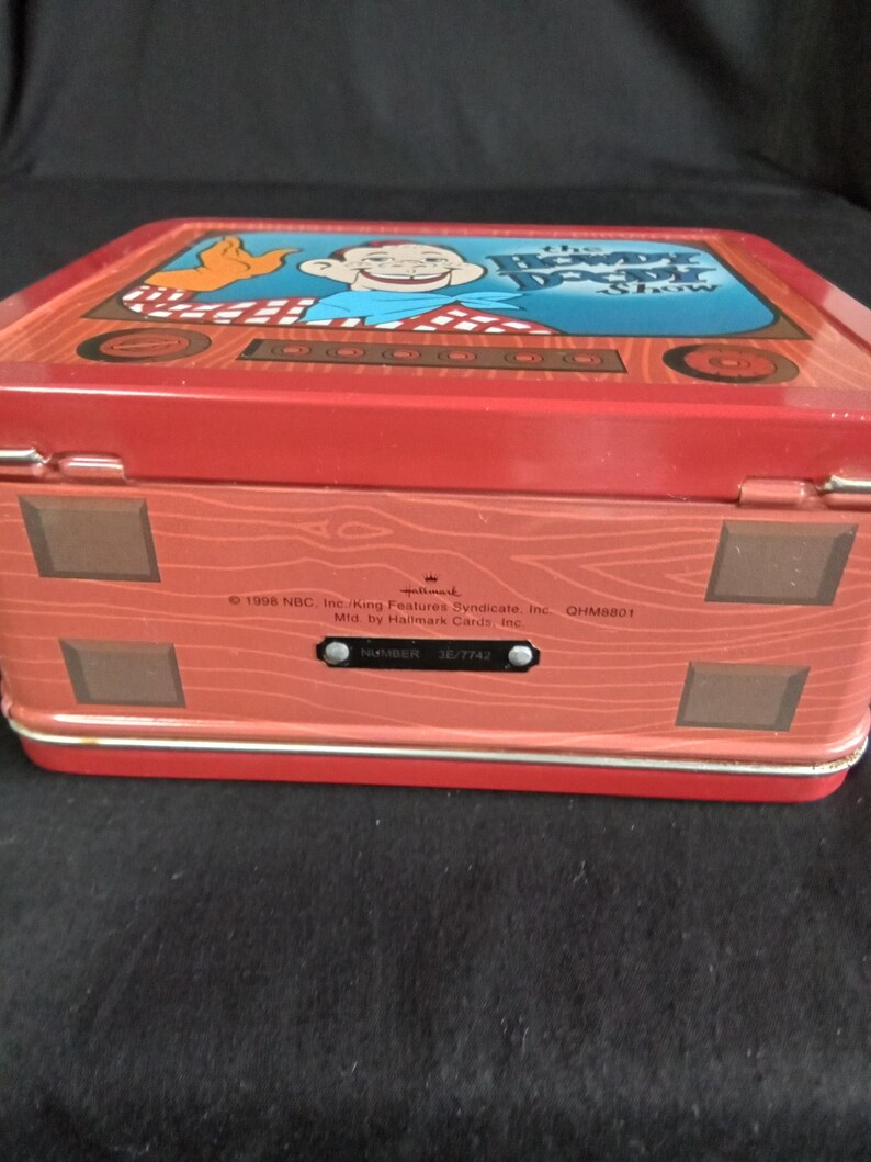 Vintage Small Howdy Doody Lunch Box by Hallmark - Etsy