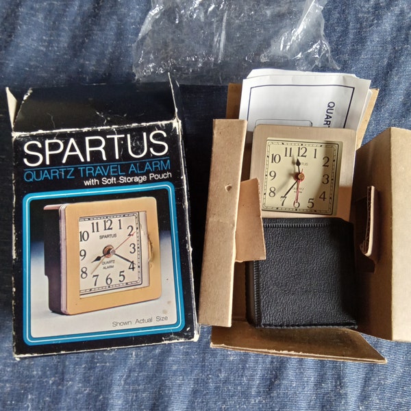 Spartus Alarm Clock - Etsy
