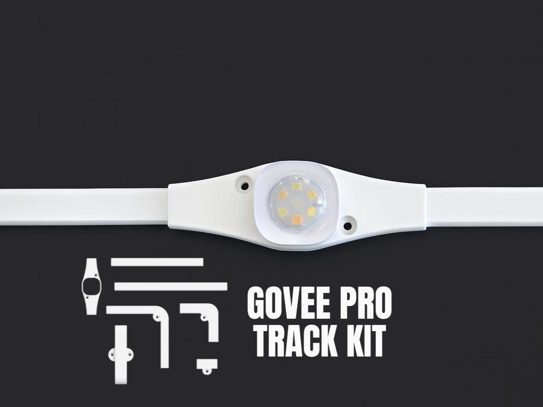 Govee Pro Track System Full Kit: Ultra Low Profile Permanent Outdoor ...