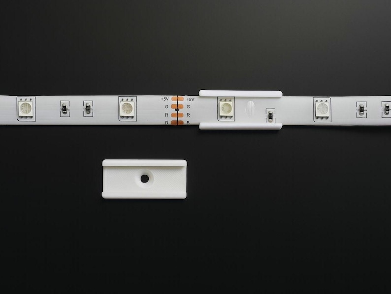LED Light Strip Mounts X25 Pack - Low Profile Rear Mounted Install ...