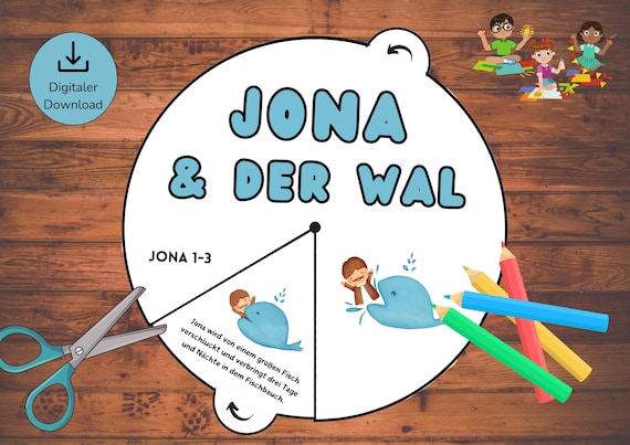 Jona Und Der Wal Vorlage