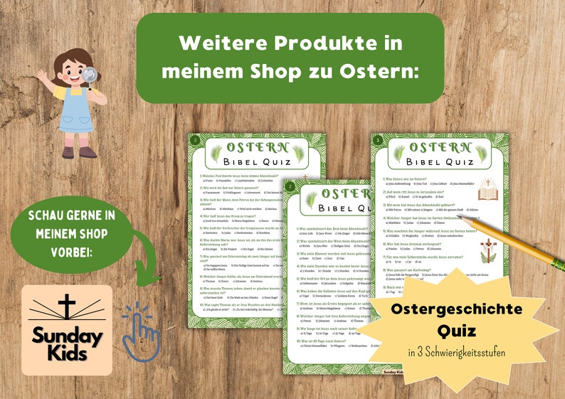 GERMAN Easter Resurrection Bingo Bible Games Kids Bible Lesson ...