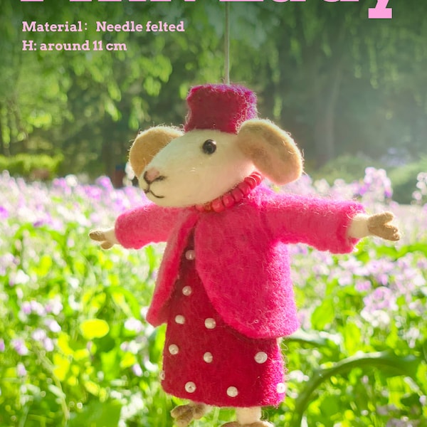 Needle Felted Mouse - Etsy