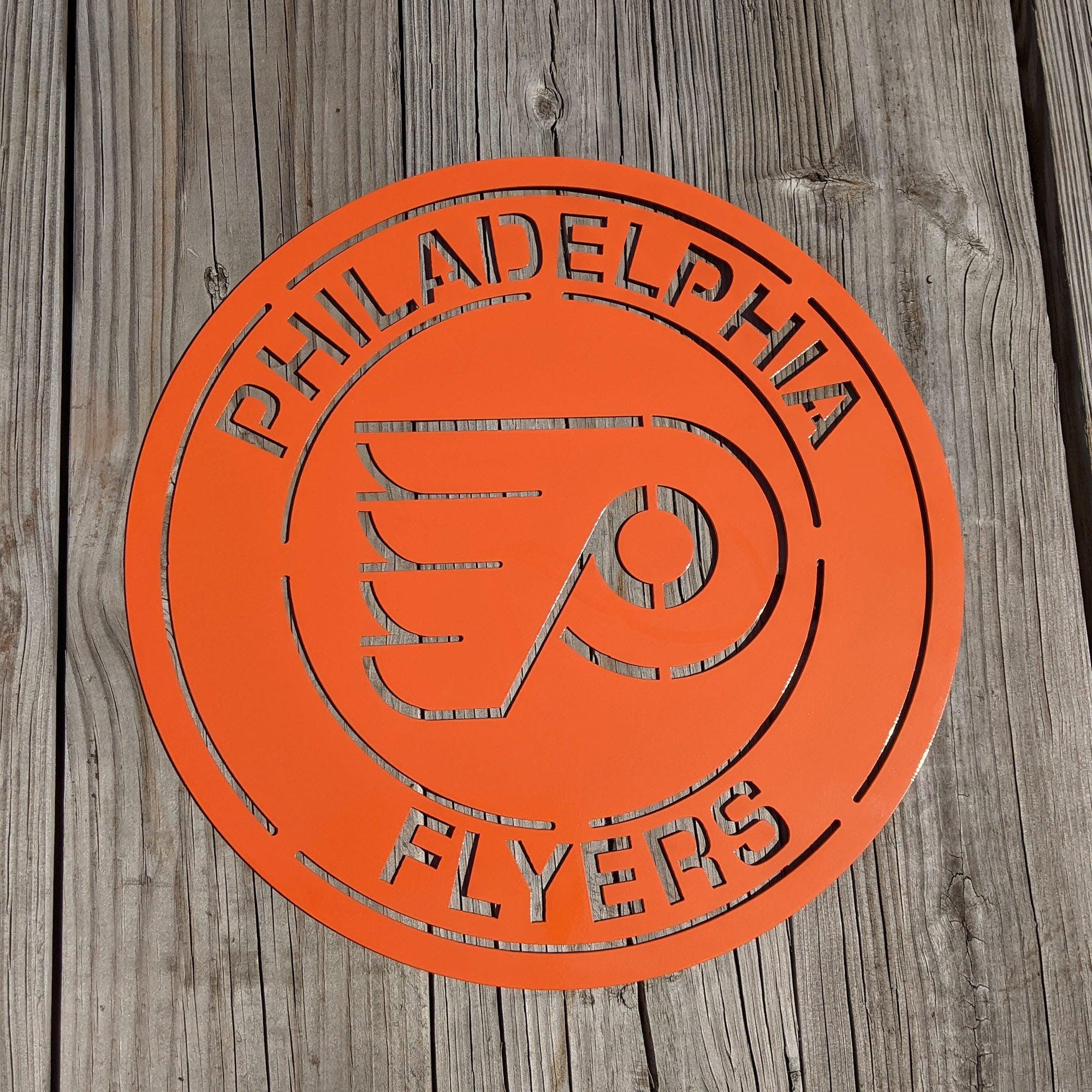 Flyers Logo Round Metal Sign - Etsy