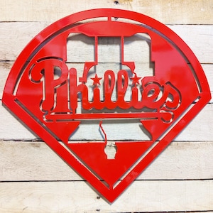 Phillies Logo Metal Sign - Etsy