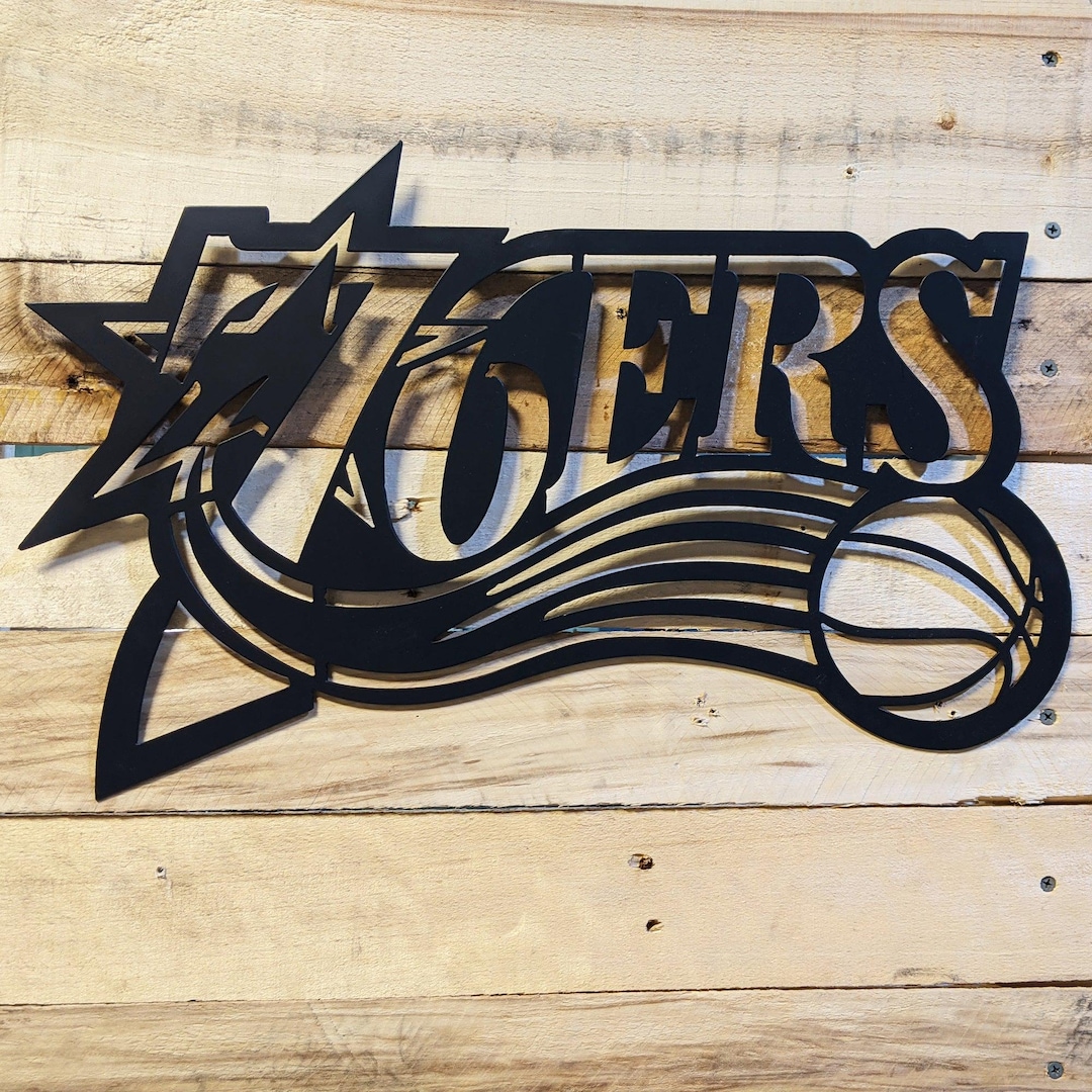 Sixers Logo 76ers Metal Sign - Etsy