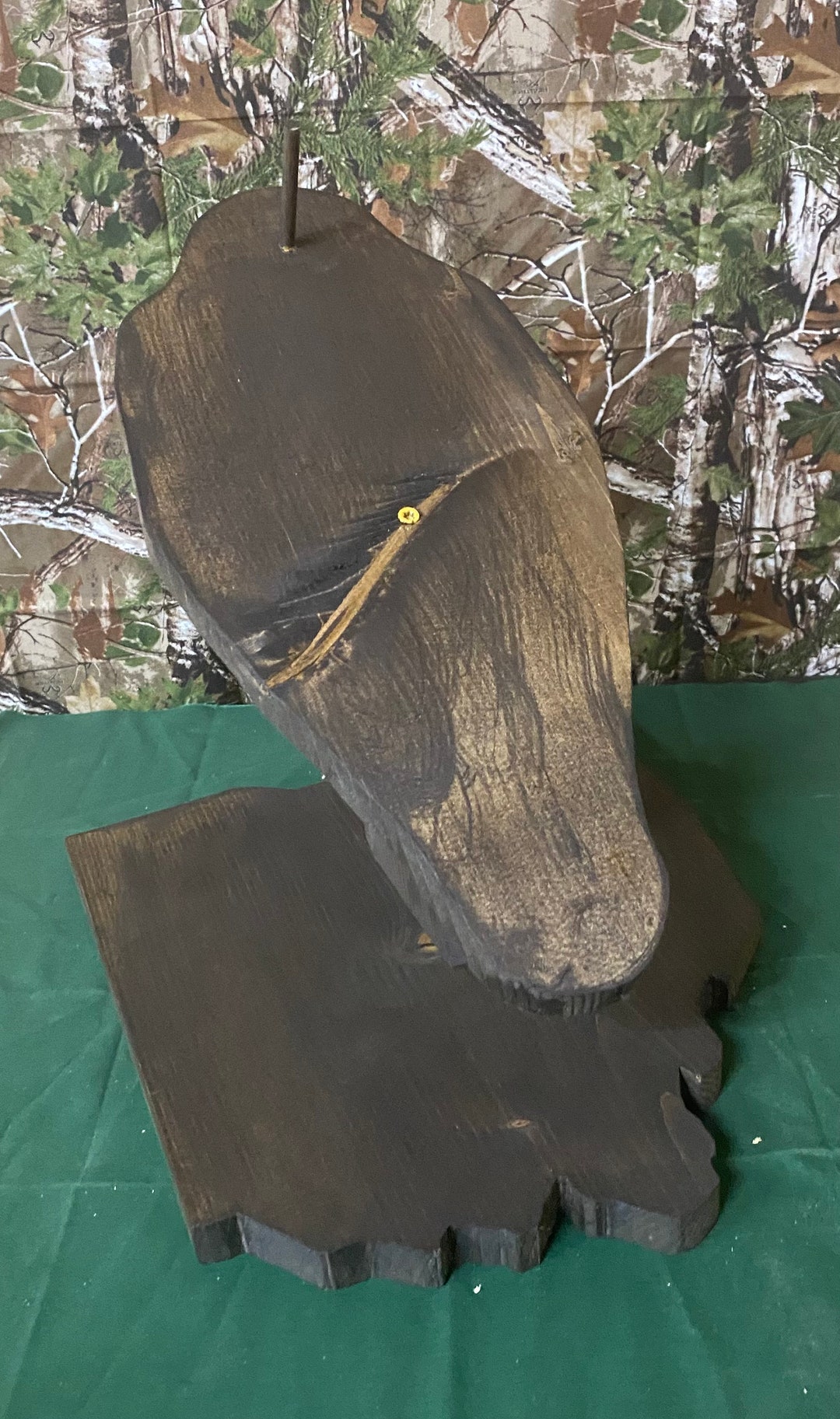 European Skull Mount Plaque - Etsy