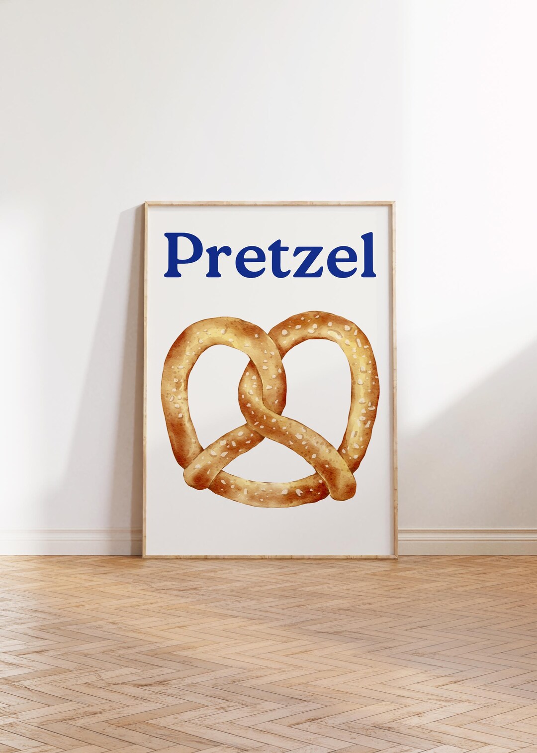 Pretzel Lover Poster: Fun Kitchen Wall Print - Etsy