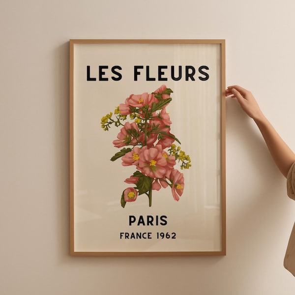 Paris Flower Market - Etsy